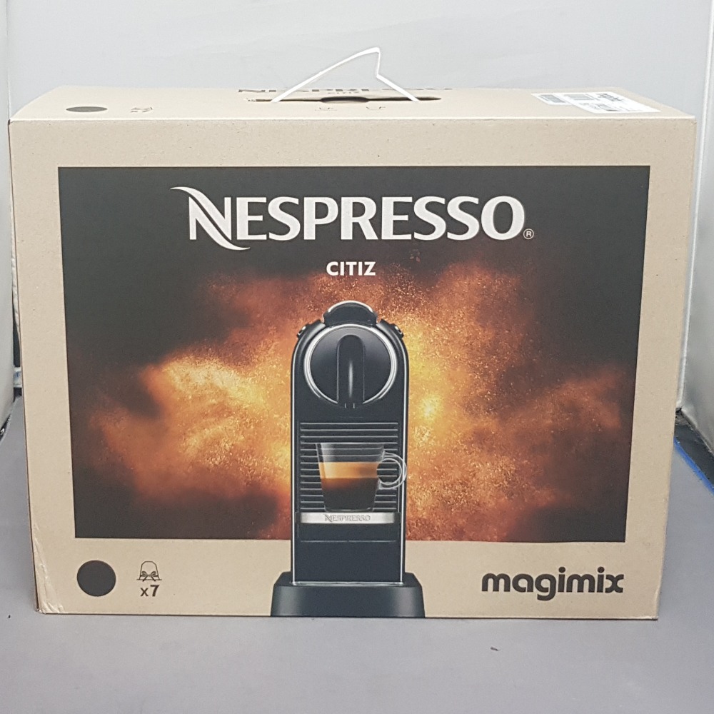 New Nespresso Coffee Machine CitiZ - Black, - Own4Less
